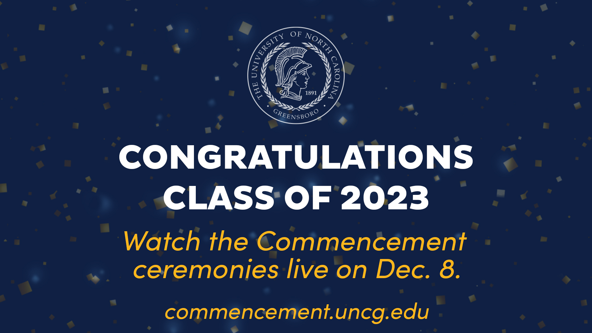 Commencement Promotion Graphics - University Communications